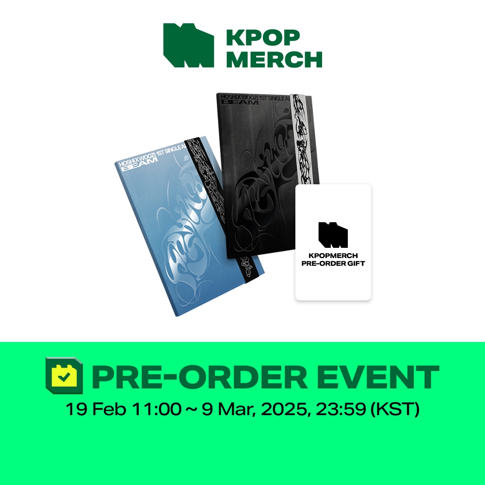 ( Kpopmerch PRE-ORDER EVENT ) SEVENTEEN HOSHI X WOOZI - 1st Single ...