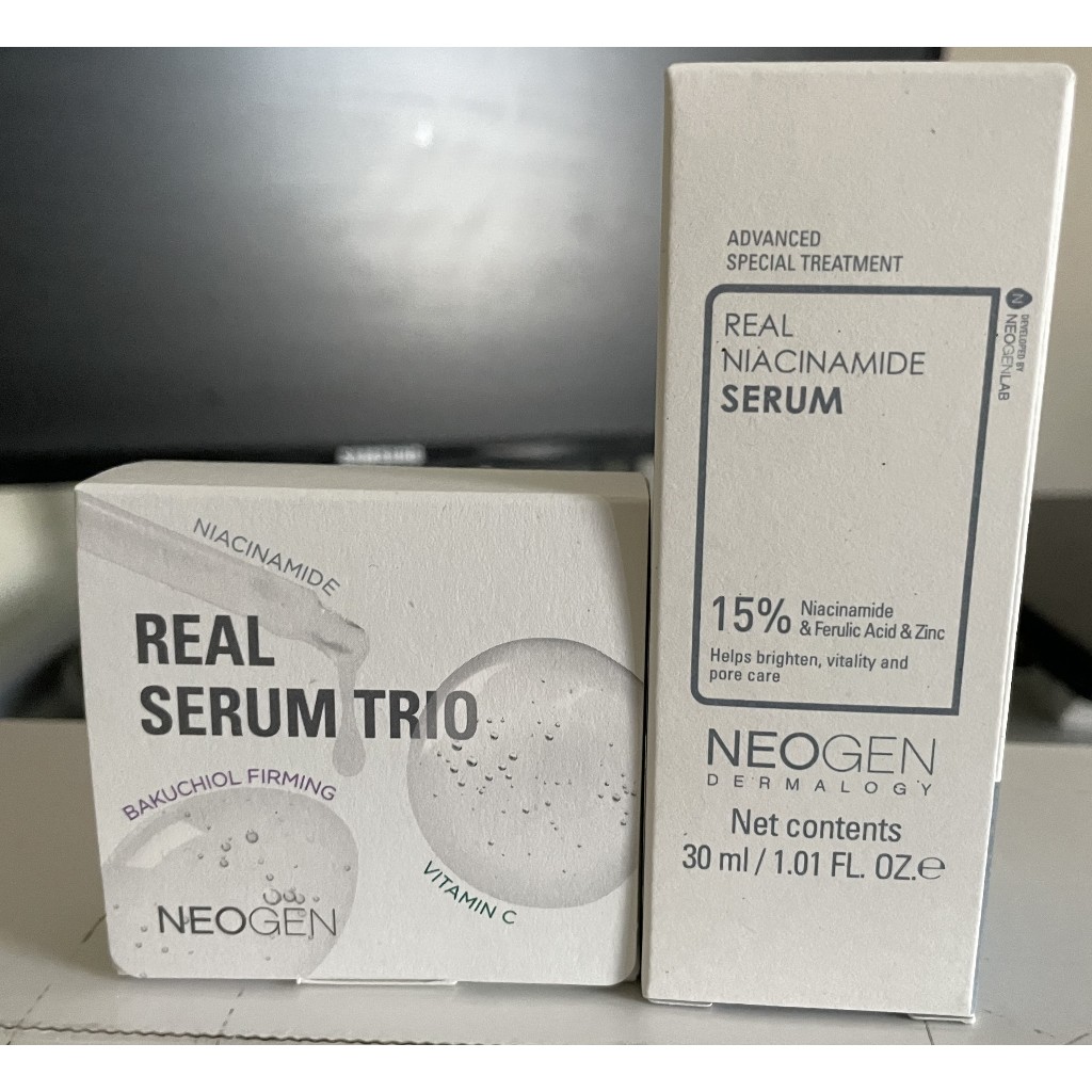 NEOGEN Dermalogy Real NIACINAMIDE 15% Serum with 3 FREE Sample (10ml ea ...