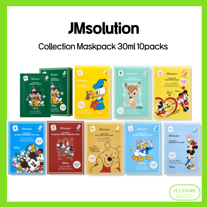 [JMsolution] Collection Mask Pack 30ml 10 Sheets – Complete Skincare for Every Need | Shopee ...
