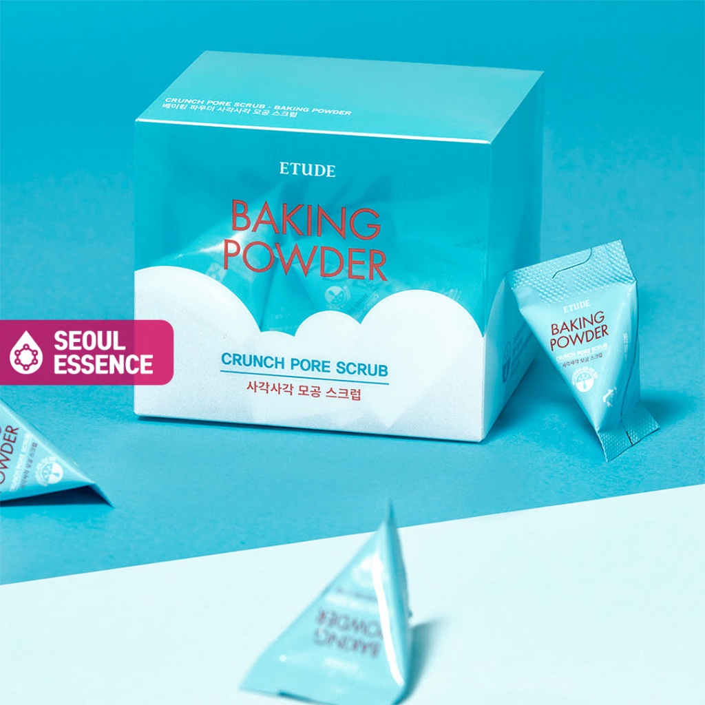 ETUDE Baking Powder Crunch Pore Scrub 7g - 2-in-1 Deep Cooling Pore ...