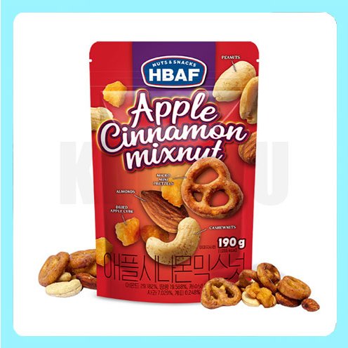 [HBAF] Nuts & Snacks 6 flavors Maple mixed nuts 190g, herb salt mixed nuts, cinnamon mixed nuts ...