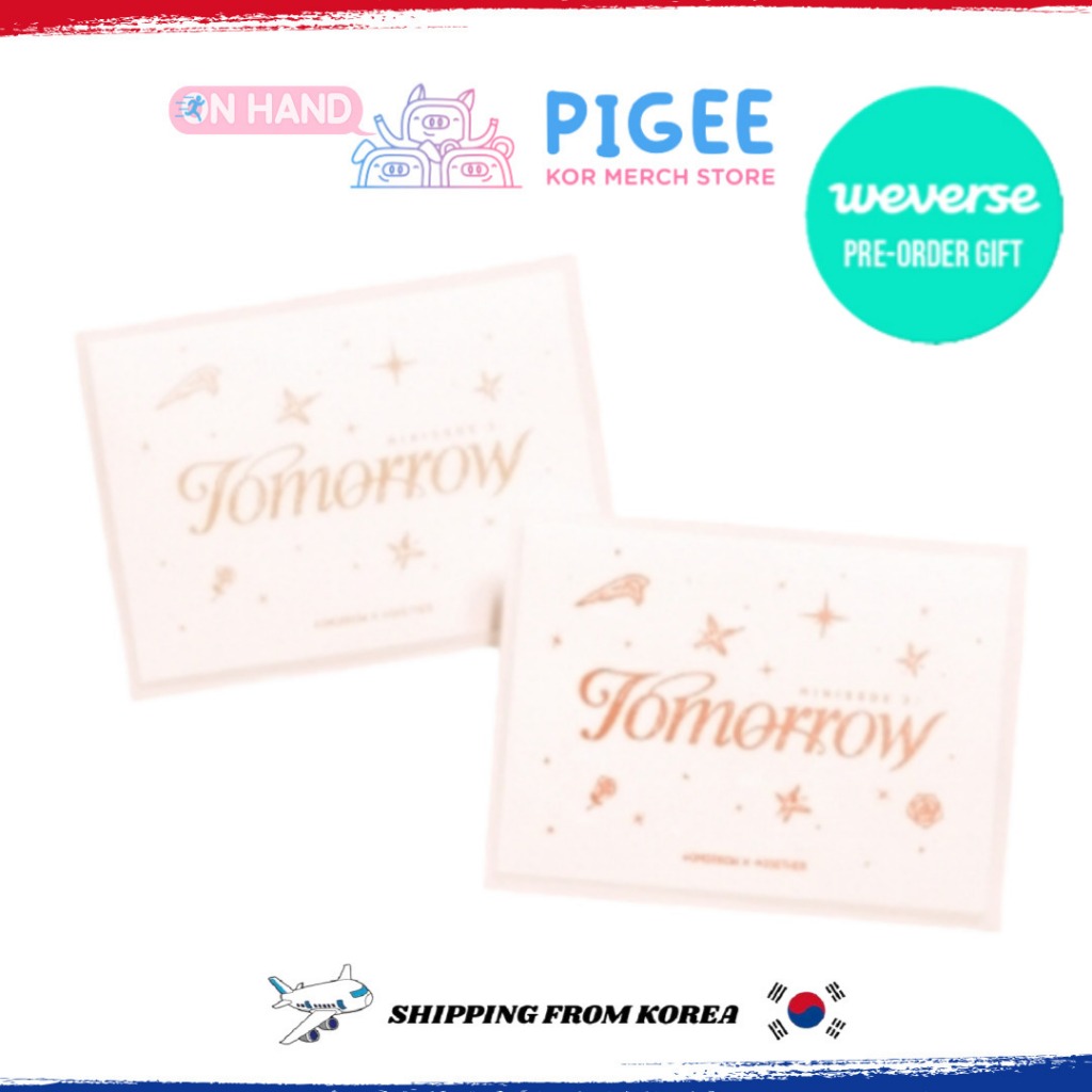 [POB] TXT - [ MINISODE 3 : TOMORROW ] 6TH Mini Album (WEVERSE ALBUM Ver ...
