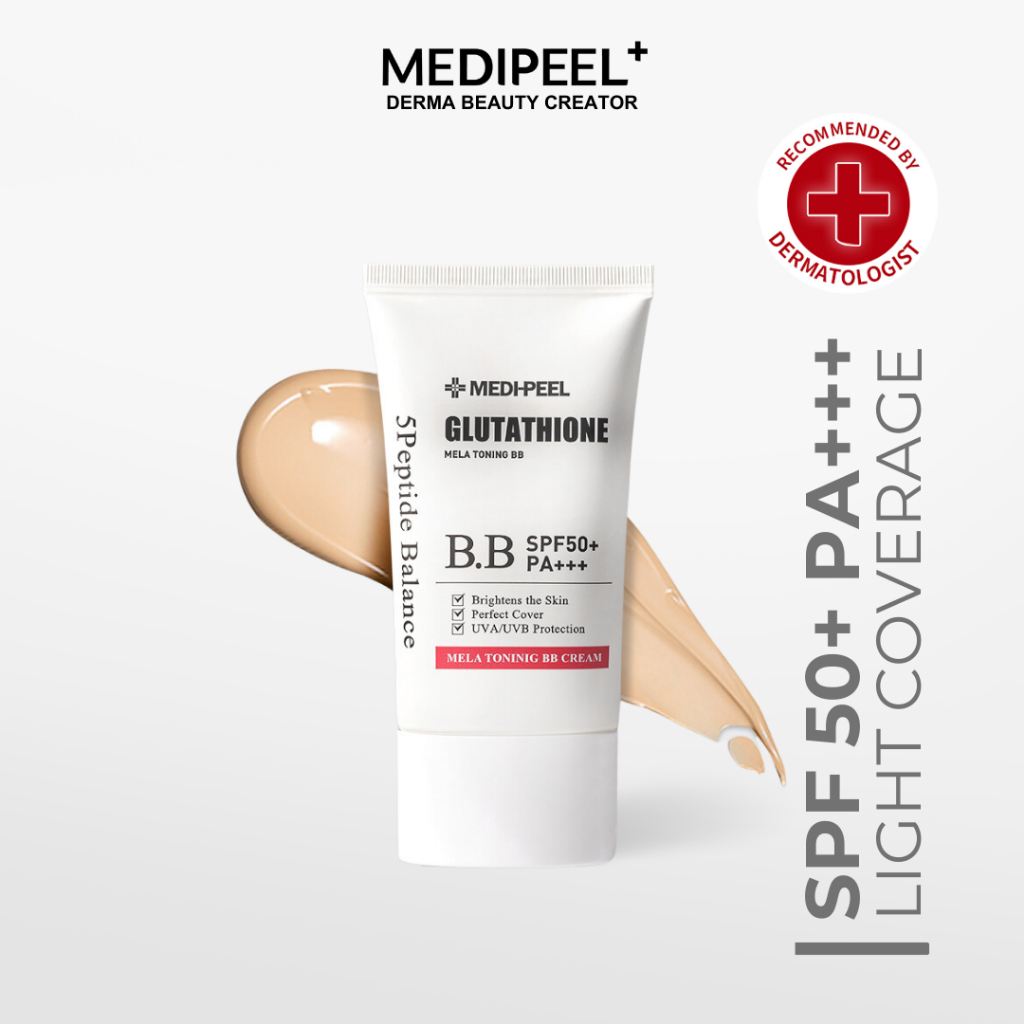 MEDIPEEL Glutathione Niancinamide Mela Toning Bb Cream Spf50+Pa+++ 50ml ...