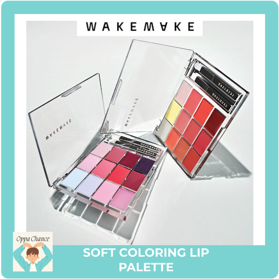 [Wakemake] Soft Coloring Lip Palette (3 kinds) | Shopee Philippines