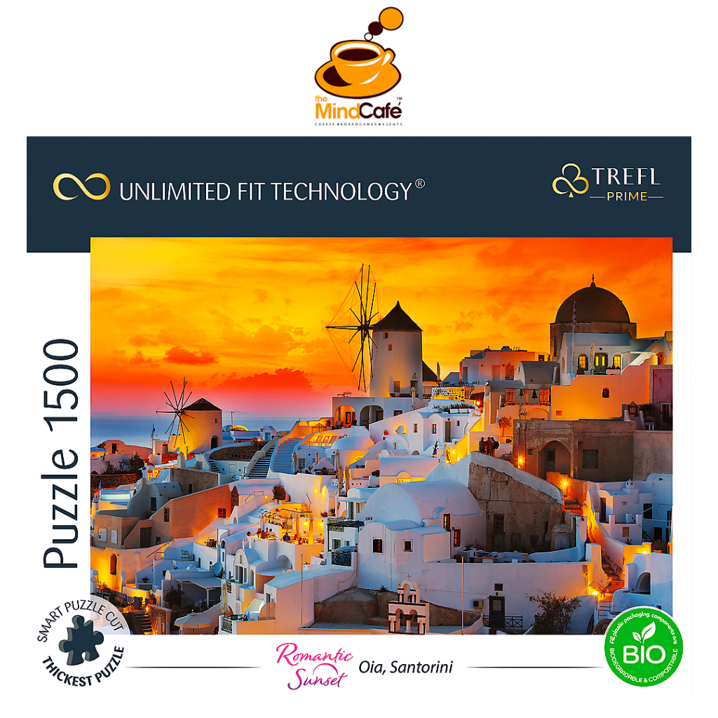 Trefl Prime 1500 Piece Jigsaw Puzzle (UFT) - OIA, Santorini (26195 ...