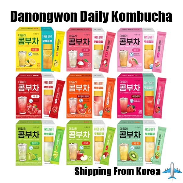 [Danongwon] Daily Kombucha Detox / Low Calorie / 17 types of Probiotics ...