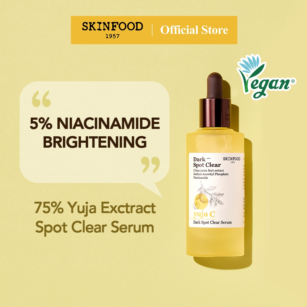 [SKINFOOD Offiical] Yuja C Dark Spot Clear Brightening Serum 50ml / 75% ...