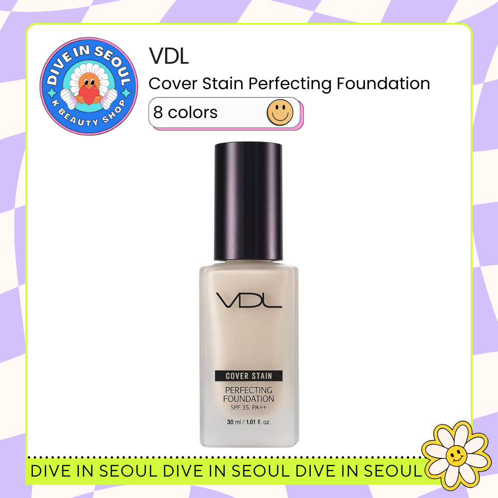 [VDL] Cover Stain Perfecting Foundation – 8 colors / 30ml | Shopee ...