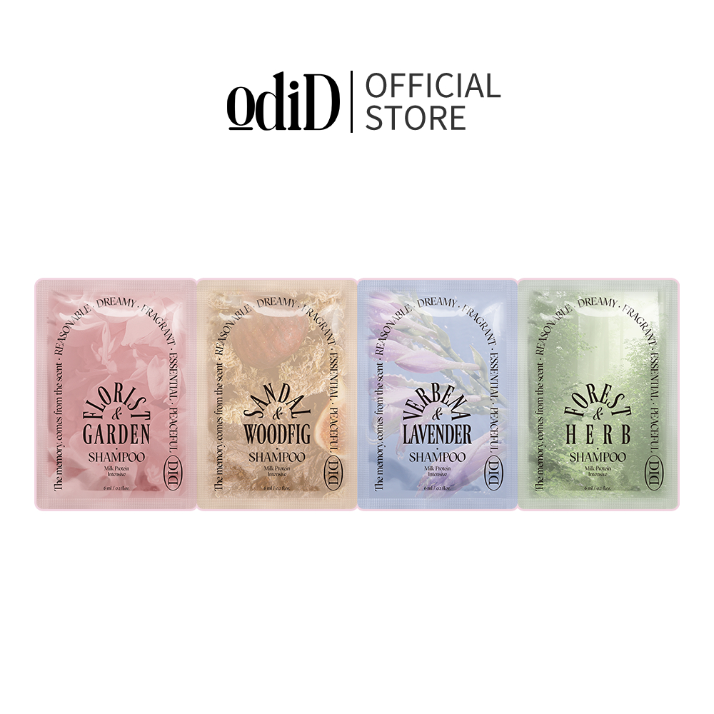 ODID Milk Protein Intensive Perfume Shampoo Tester Pouch 6mlx4 (Not For ...