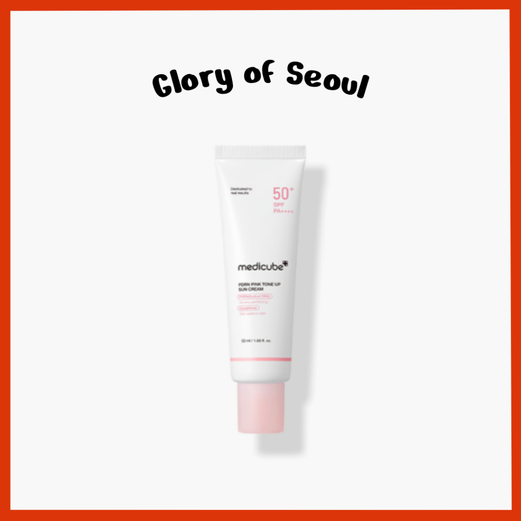 MEDICUBE PDRN Pink Tone-up Sunscreen 50ml | Shopee Philippines