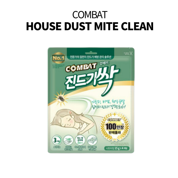 COMBAT Dust Mite & Dust Prevention Sheets, 15g x 4 Sheets | Shopee ...