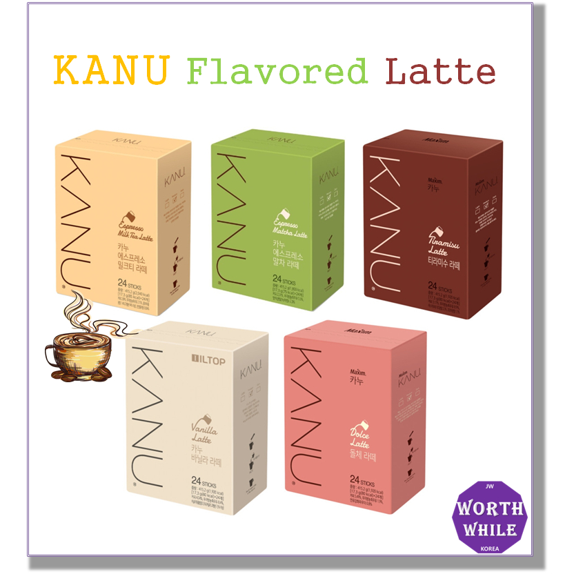 KANU /Kanu New Flavored Latte /Match, Milktea, Dolce, Vanilla, Tiramisu ...