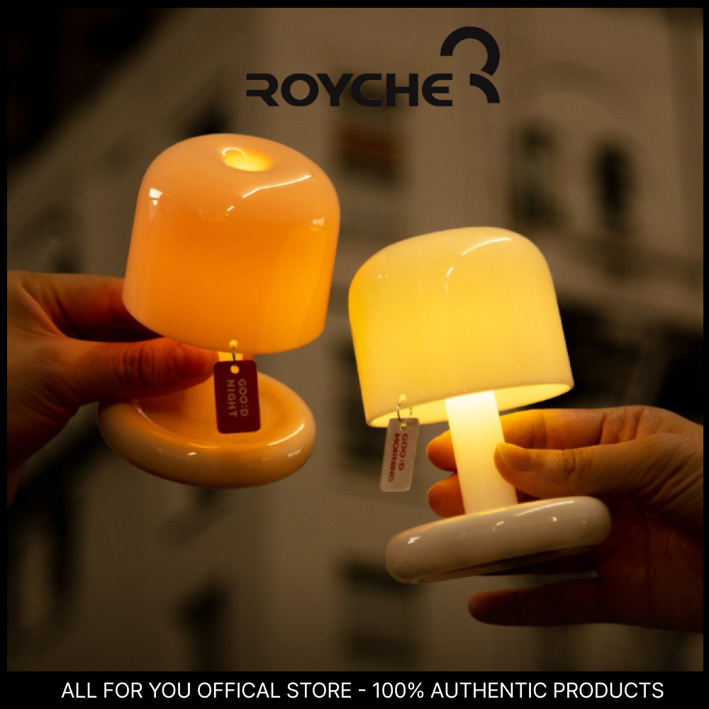 [Royche] Touch Lamp LED Rechargeable Petite Mood Light, 4 Colors ...