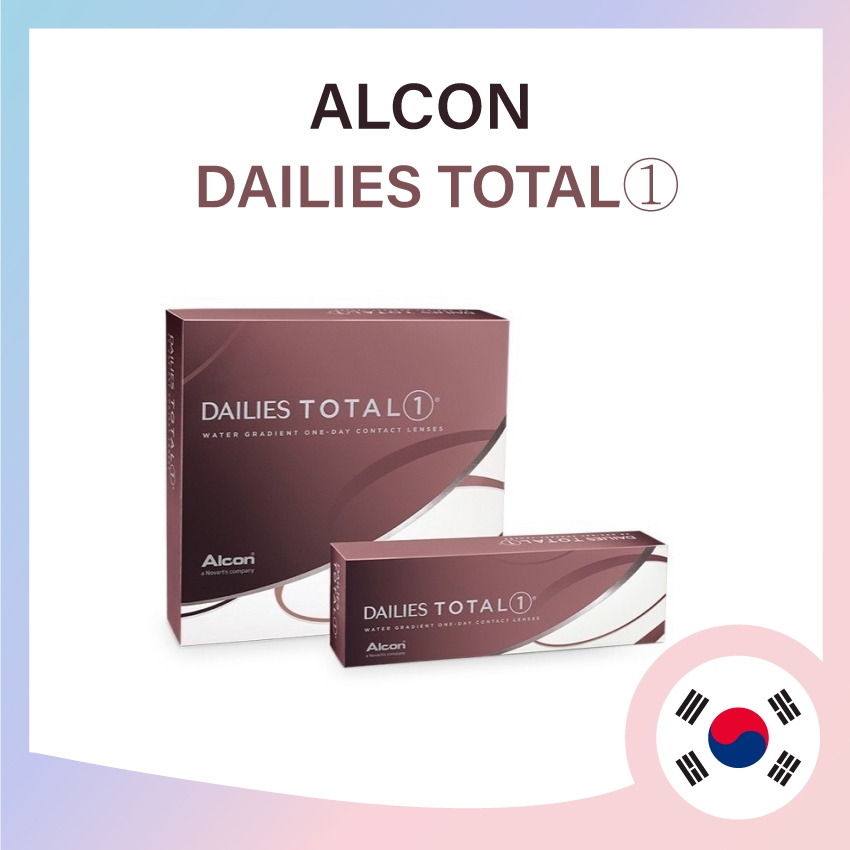 [ Alcon ] Dailies Total One (30pcs , 90pcs per Box) Moist comfort ...