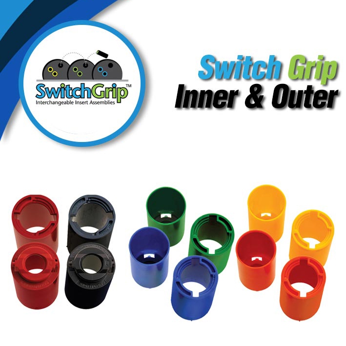 TURBO Thumb Switch Grip Bowling Sleeve Set (Inner 1pcs + Outer 1pcs ...