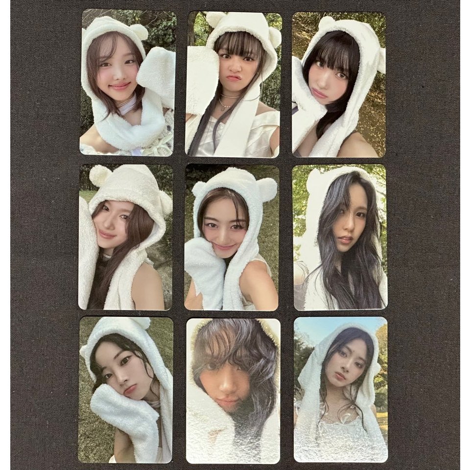 TWICE 13TH MINI ALBUM With YOU-th OFFICIAL PHOTOCARD POB Bear Set (9pcs) | Shopee Philippines