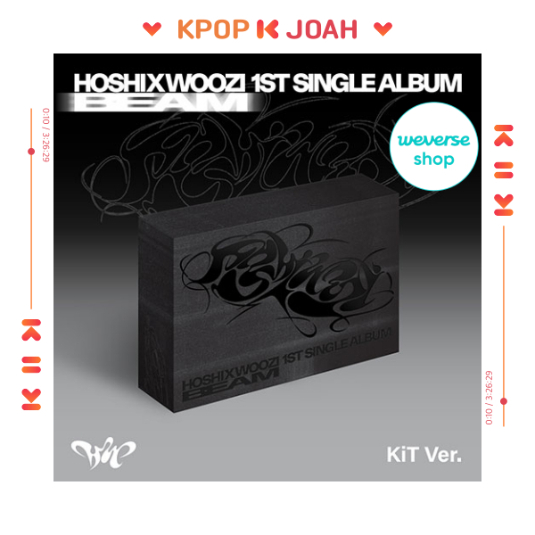 (KiT Ver.) HOSHI X WOOZI (SEVENTEEN) [BEAM] 1st Single Album (10th Mar.2025) | Shopee Philippines