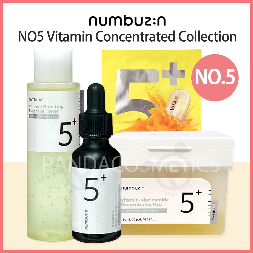 [NUMBUZIN] numbuzin NO.5 Vitamin Concentrated Collection (Toner / Serum ...