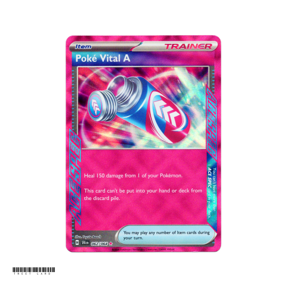 Poke Vital A Shrouded Fable 062/064 ACE SPEC EN Pokemon Card Game PTCG ...