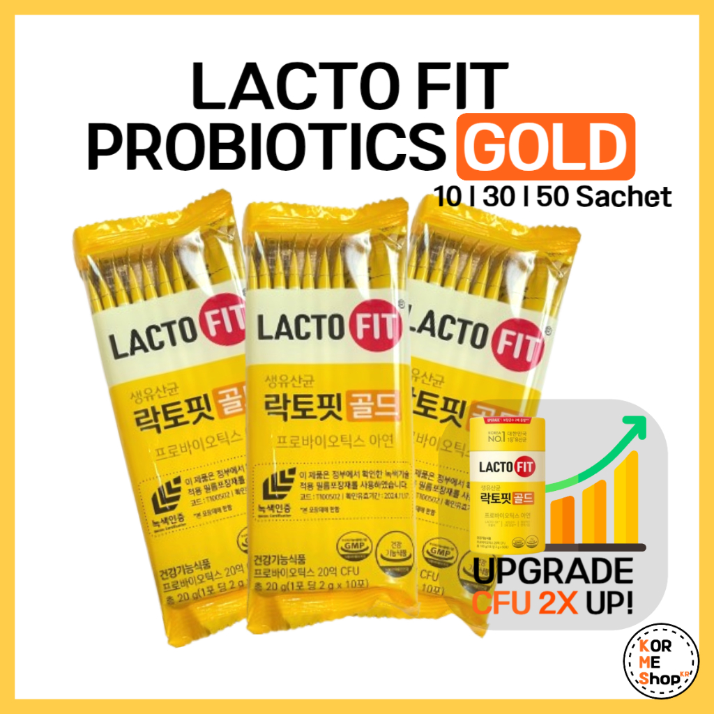 Lacto Fit Probiotics Gold | 2000mg x 10ea | 30ea | 50ea | sachet ...