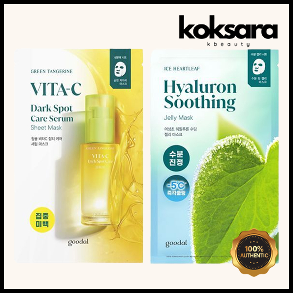Goodal Mask 2types (Green Tangerine, Ice Heartleaf) | Shopee Philippines