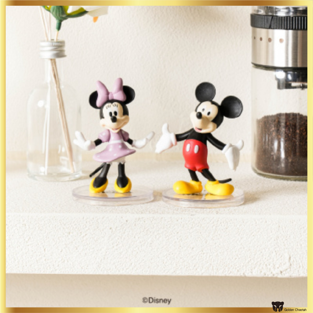 Daiso Korea Disney Mickey Mouse & Minnie Mouse Decorative 3D Figure ...