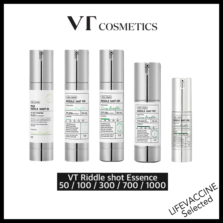 [VT Cosmetics] CICA Reedle Shot Essence 5 Types (50/100/300/700/1000) | Shopee Philippines