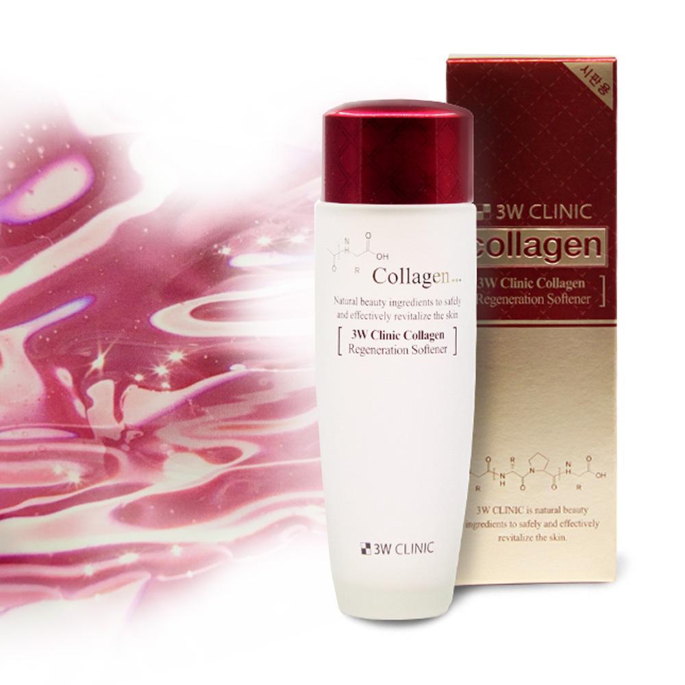 3W CLINIC Collagen Regeneration Softener Skin Softener 150 ml 2P ...