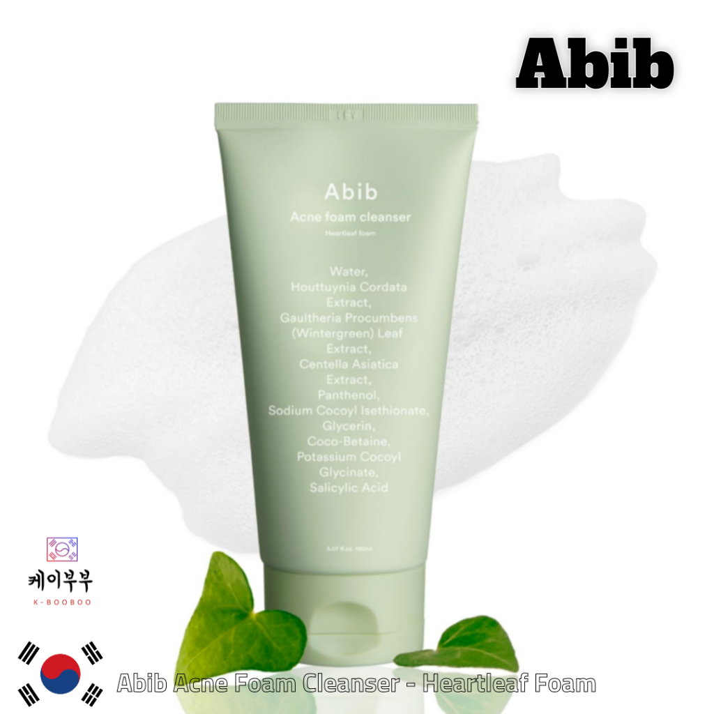 Abib Acne Foam Cleanser - Heartleaf Foam 250ml | Shopee Philippines