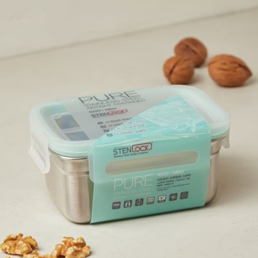STENLOCK Pure Airtight Container 540ml (No.4) High-Quality Korean ...