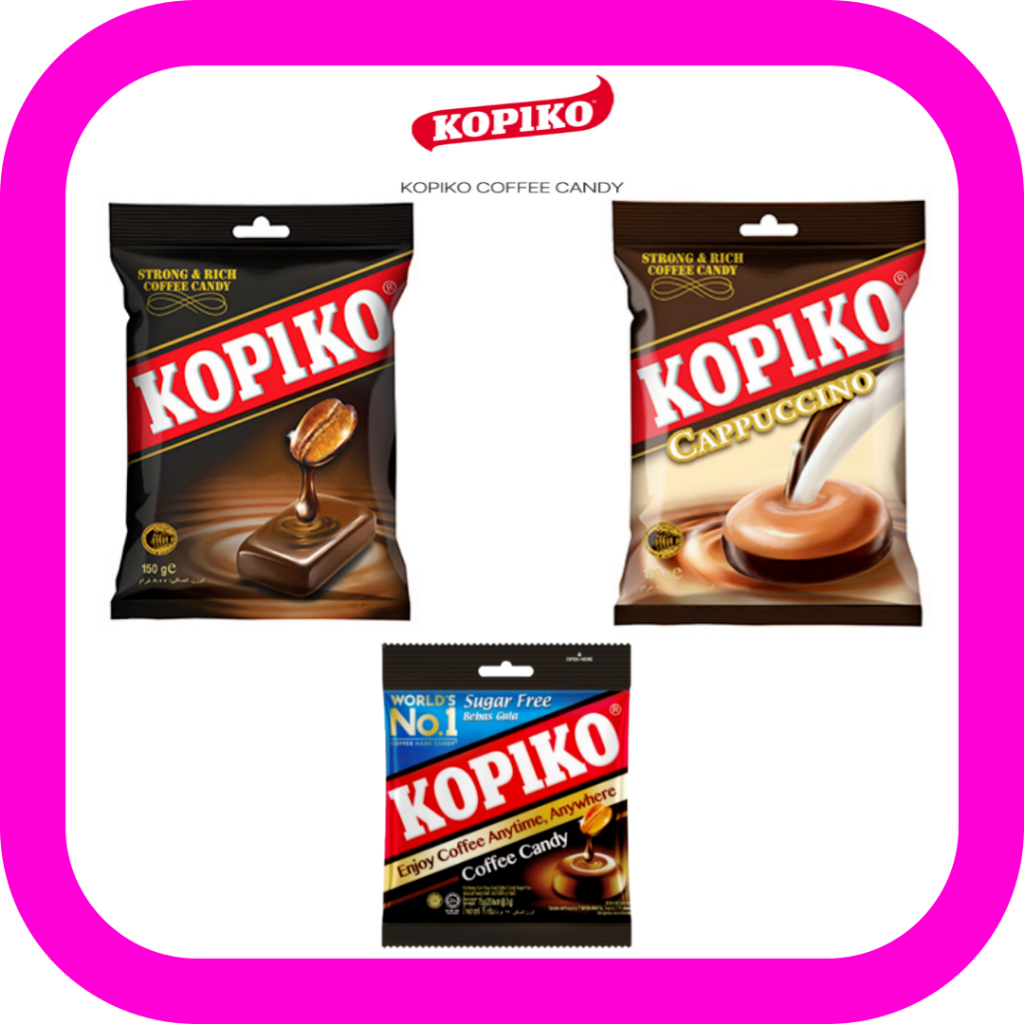 Kopiko Coffee Candy 150g / Kopiko Cappuccino Coffee Candy 120g / Kopiko ...