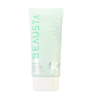 [BEAUSTA] WATERPROOF FRESH SUN GEL SPF 50+/PA++++ 50ml EXP:2025.08.08 ...