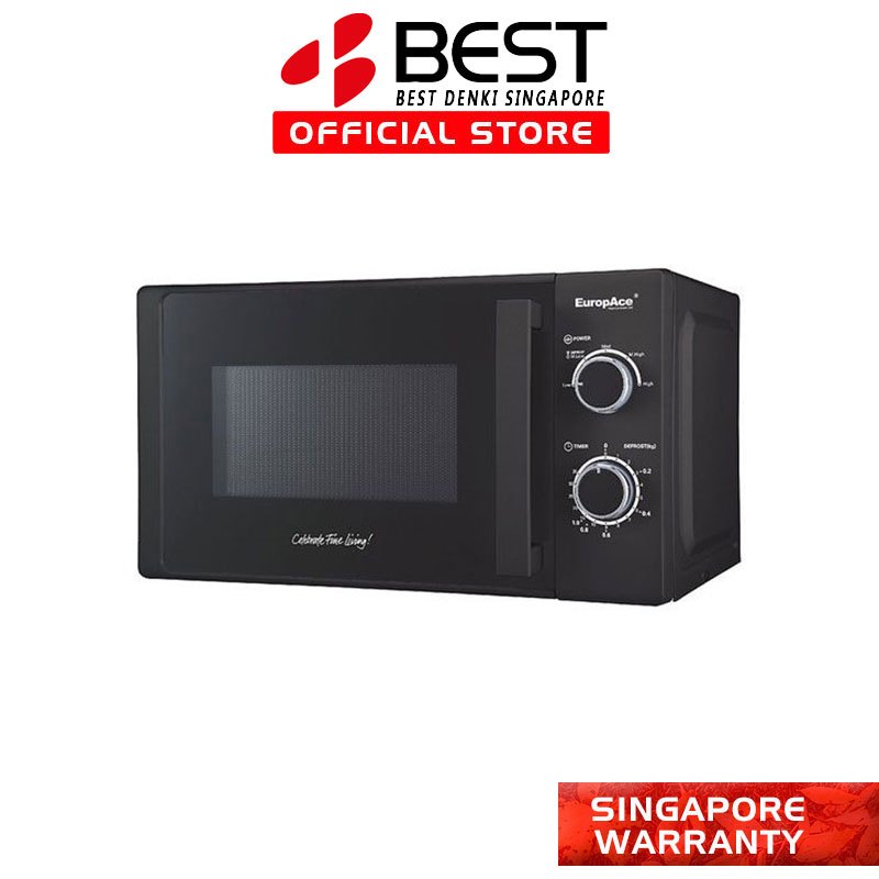 Europace Non Convection Microwave EMW1201S (Black) | Shopee Philippines