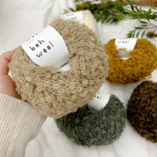 Bohwool Crochet Korea yarn pastel colors high-quality thread For Hand ...