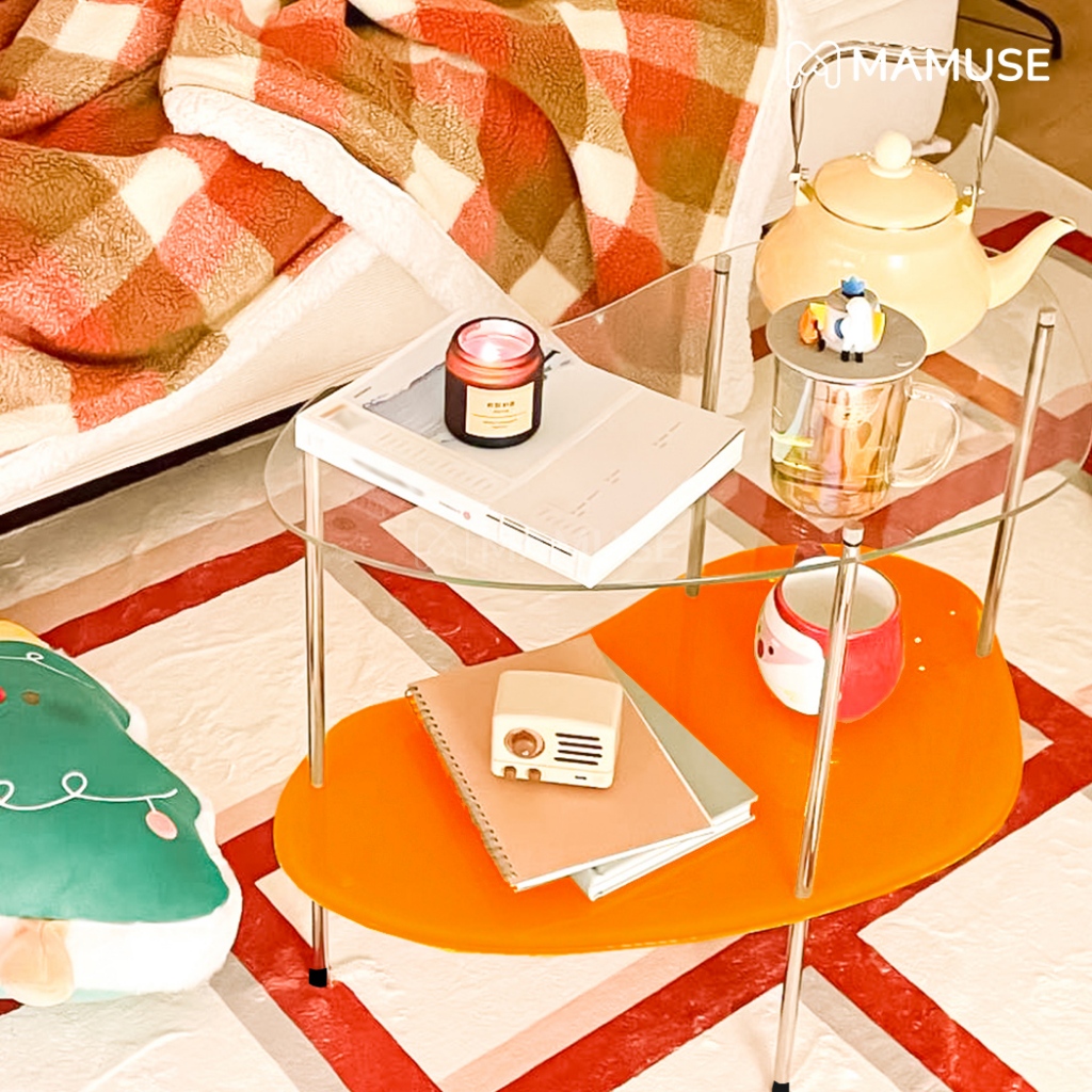 Mamuse Side Table Sopa Table Bed Mini Easy Moving Table | Shopee ...
