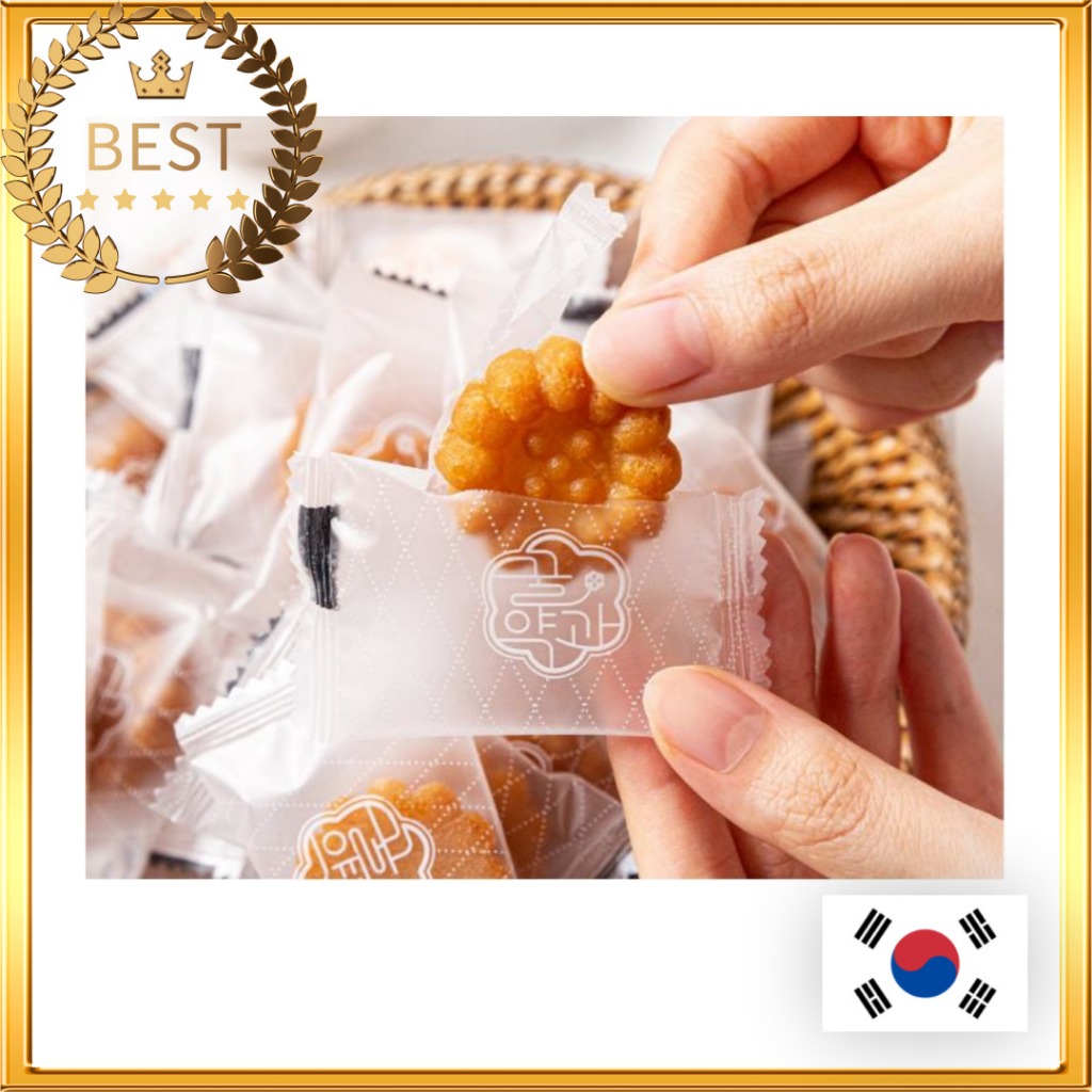 [Samlip] Mini Honey Yakgwa 1EA (7g) Individual Packaging Korean ...