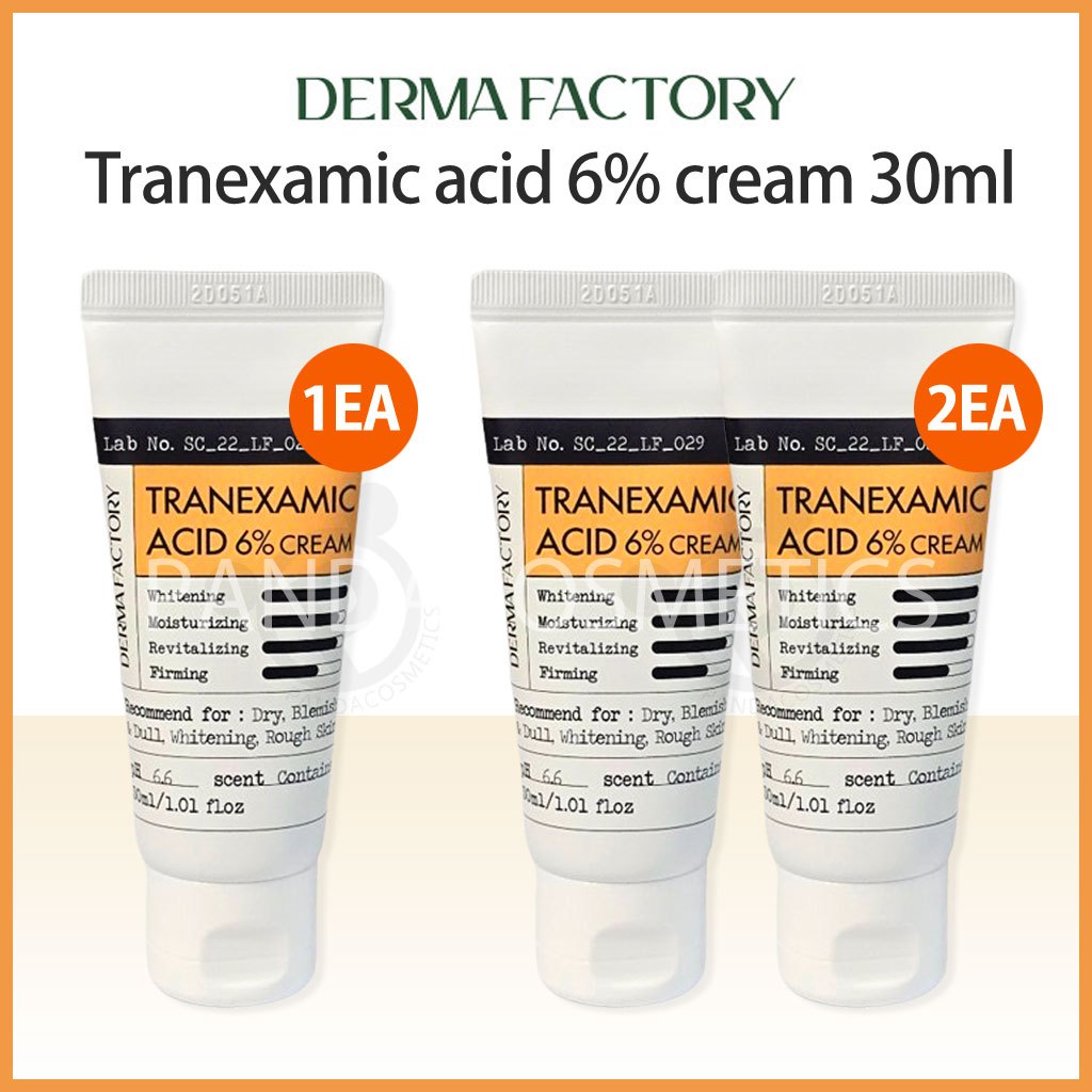 Derma Factory Tranexamic Acid 6% Cream 30ml | Shopee Philippines