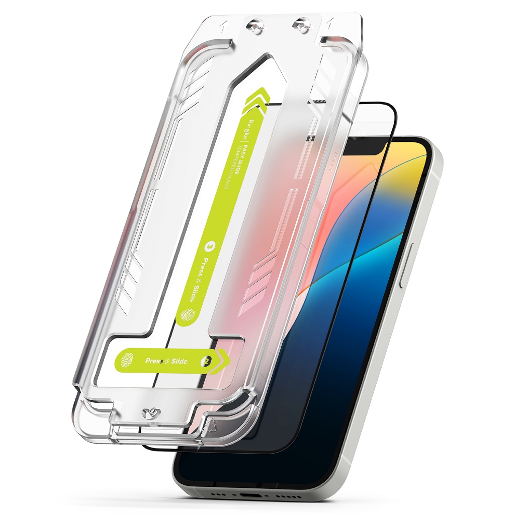 Ringke Easy Slide Glass for iPhone 16e Tempered Glass Screen Protector ...