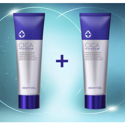 [1+1] Dewycel Cica Plus Balm 2X, 50ml, Premium Korean Day and Night ...