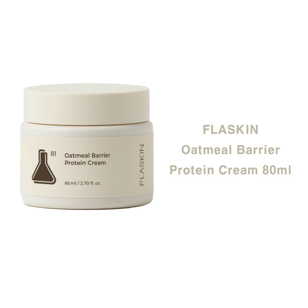 FLASKIN Oatmeal Barrier Protein Cream 80mL | Shopee Philippines