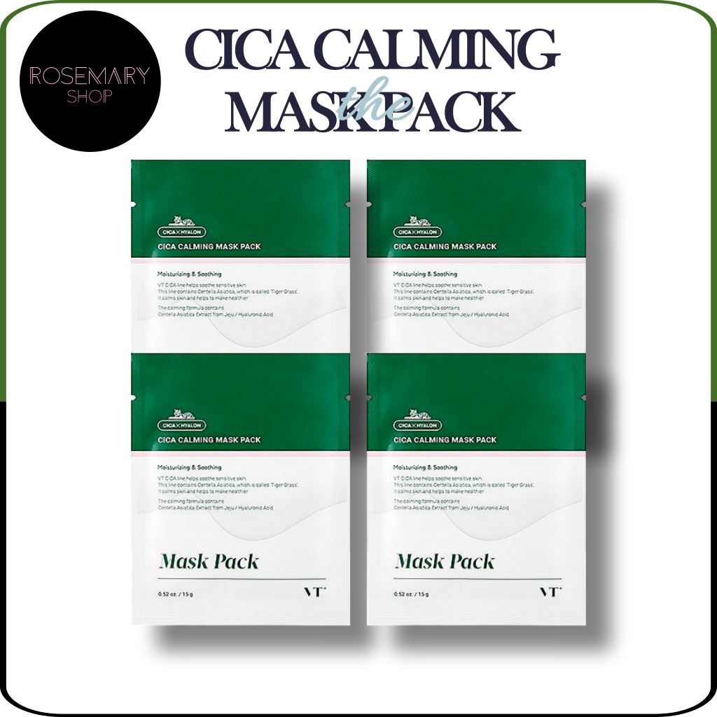 VT Cica Calming Mask Pack (4 pieces) | Shopee Philippines