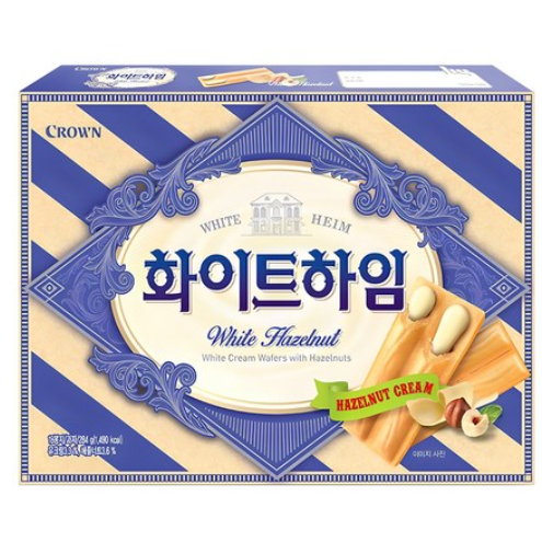 Crown Choco Heim White Heim, 18Packs, 284g, 1 Box | Shopee Philippines