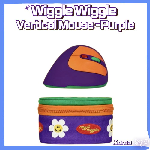 Wiggle Wiggle Vertical Mouse - Purple | Shopee Philippines