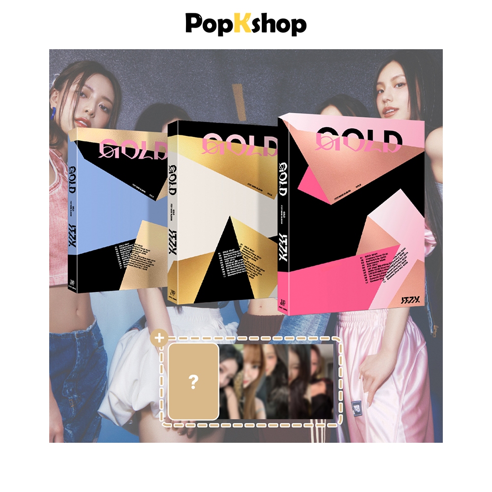 [GIFT] ITZY 9th Mini Album [ GOLD ] STANDARD ver | Shopee Philippines
