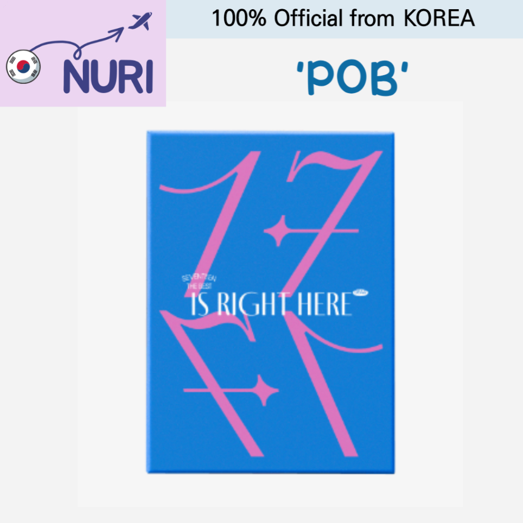 (POB) SEVENTEEN - BEST ALBUM '17 IS RIGHT HERE' DEAR Ver. | Shopee Philippines