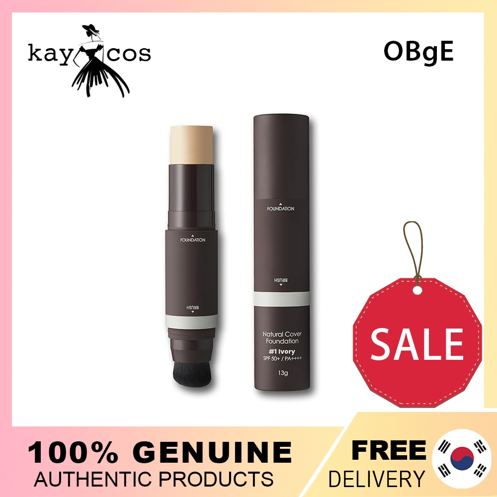 OBgE Natural Cover Foundation SPF50+ PA++++ 13g | Shopee Philippines