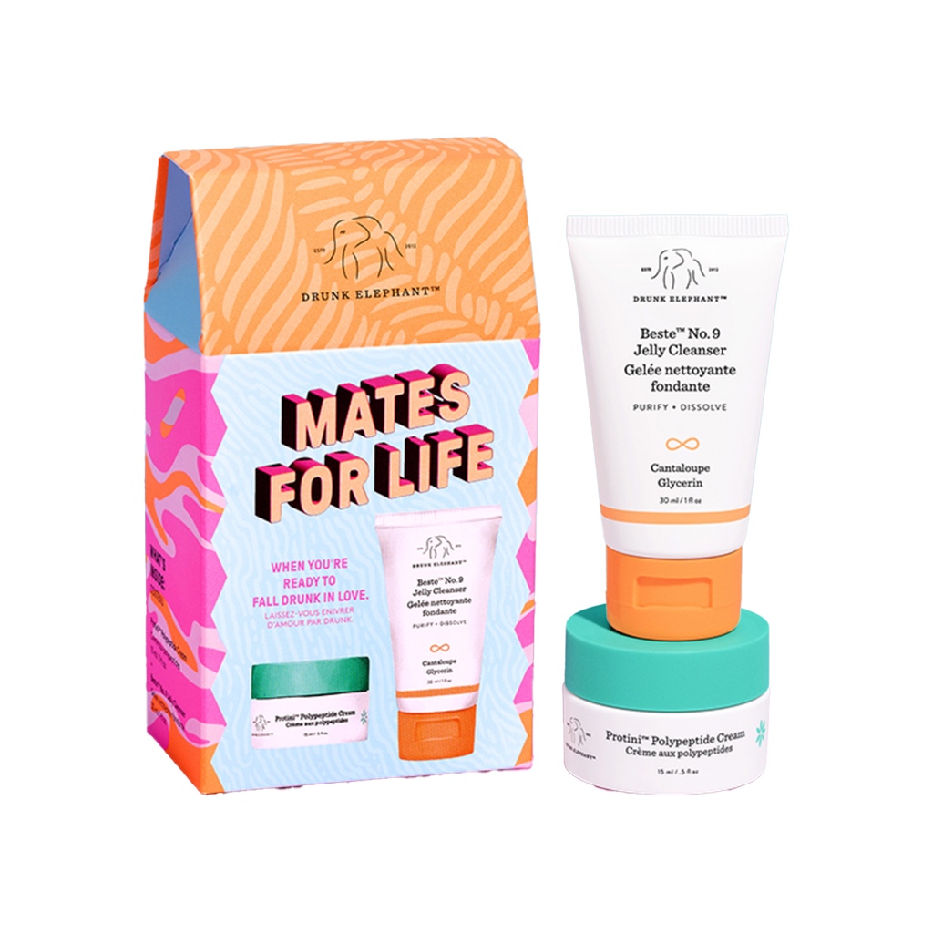 drunk elephant limited drunk break duo (cleanser 30ml, cream 15ml ...