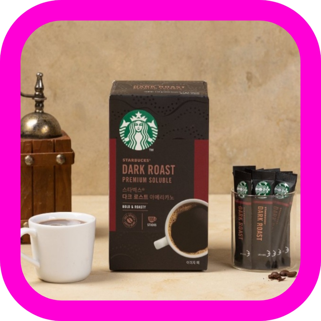 [Starbucks] Premium Instant Coffee Sticks Dark Roast / Medium Roast ...