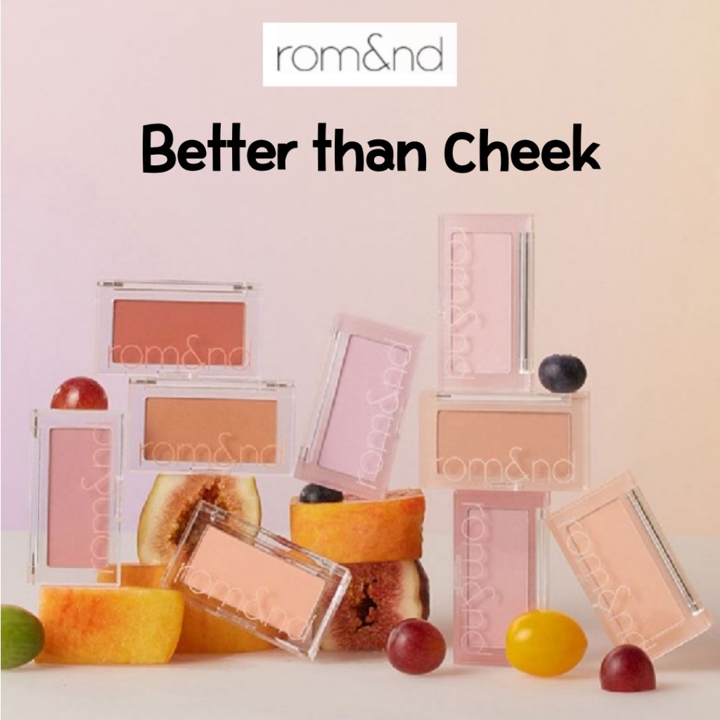ROMAND Better Than Cheek Blush Collection in Stunning Shades | Shopee ...