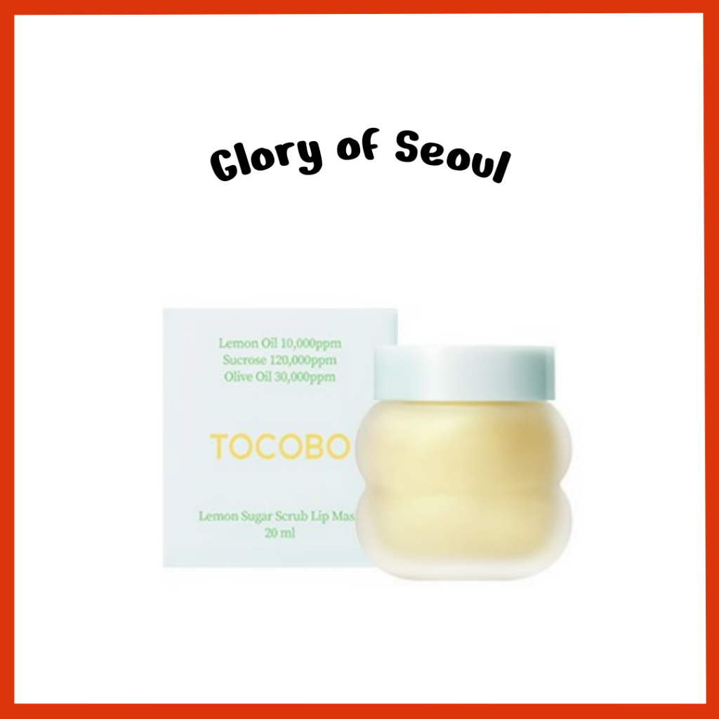 [New] TOCOBO Lemon Sugar Scrub Lip Mask 20ml | Shopee Philippines